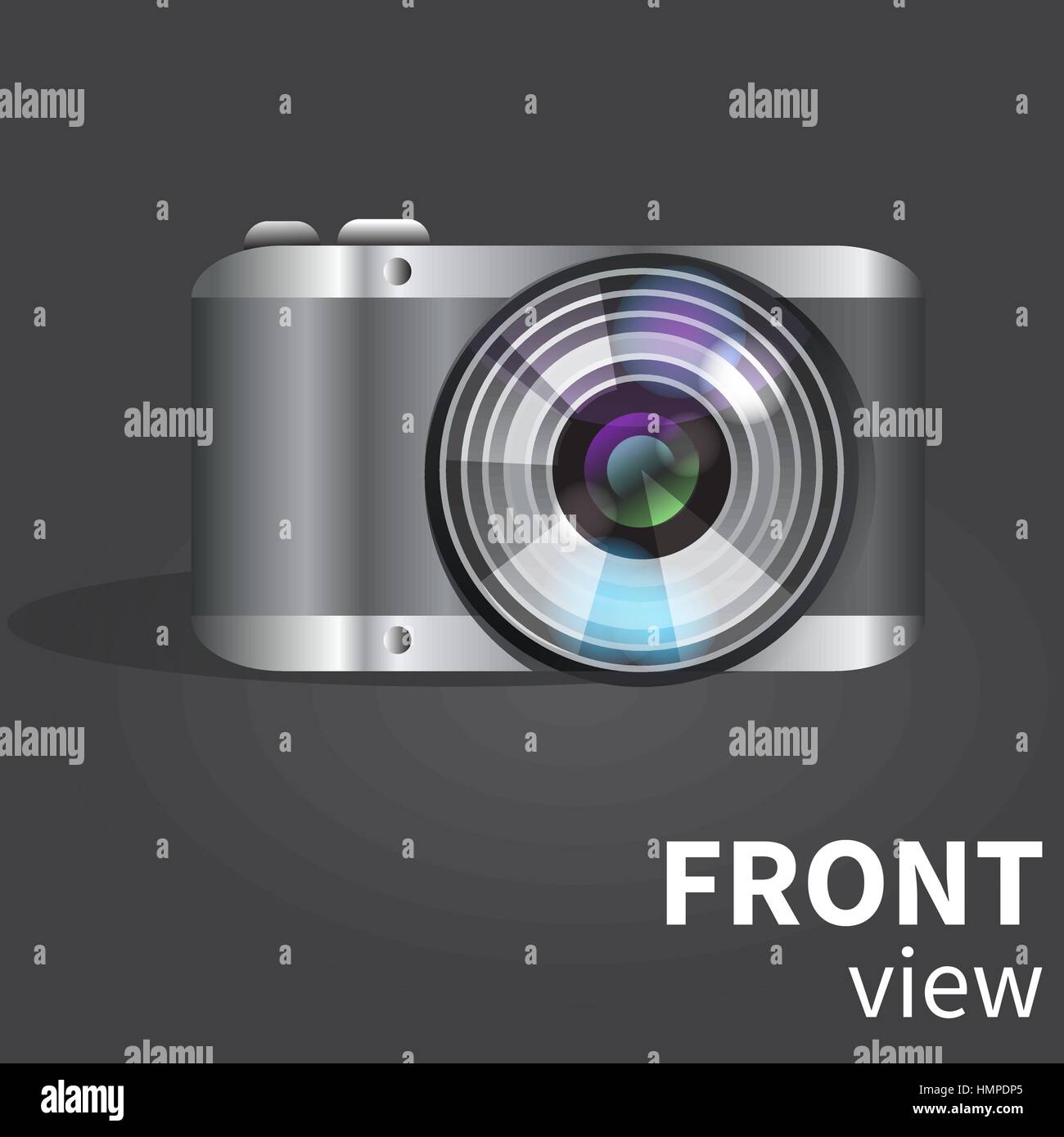 Realistic digital photo camera Stock Vector Image & Art - Alamy
