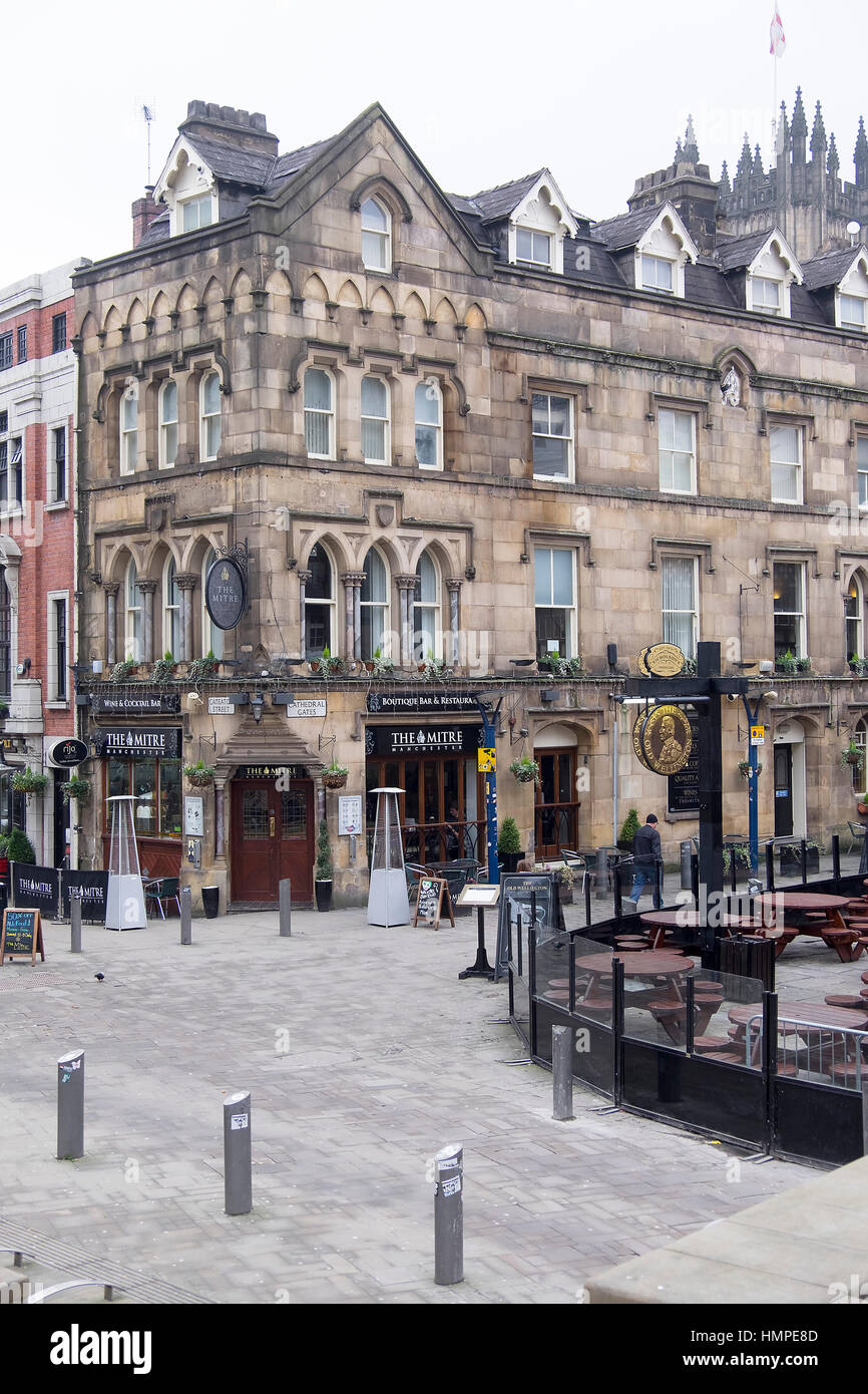 Mitre Hotel Manchester Stock Photo - Alamy