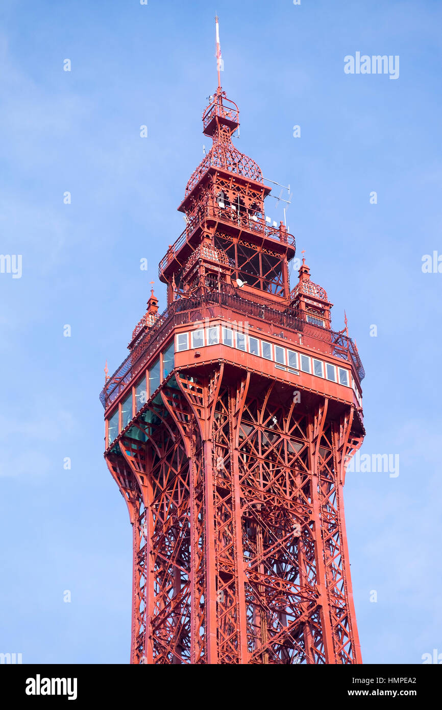 Blackpool Tower, Blackpool seafront Stock Photo - Alamy
