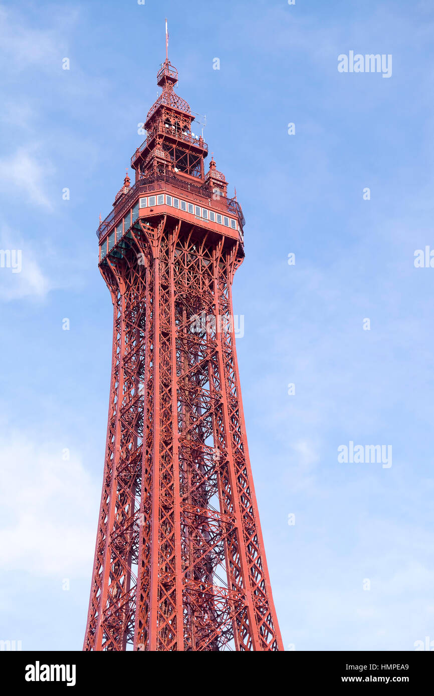 Blackpool Tower, Blackpool seafront Stock Photo - Alamy