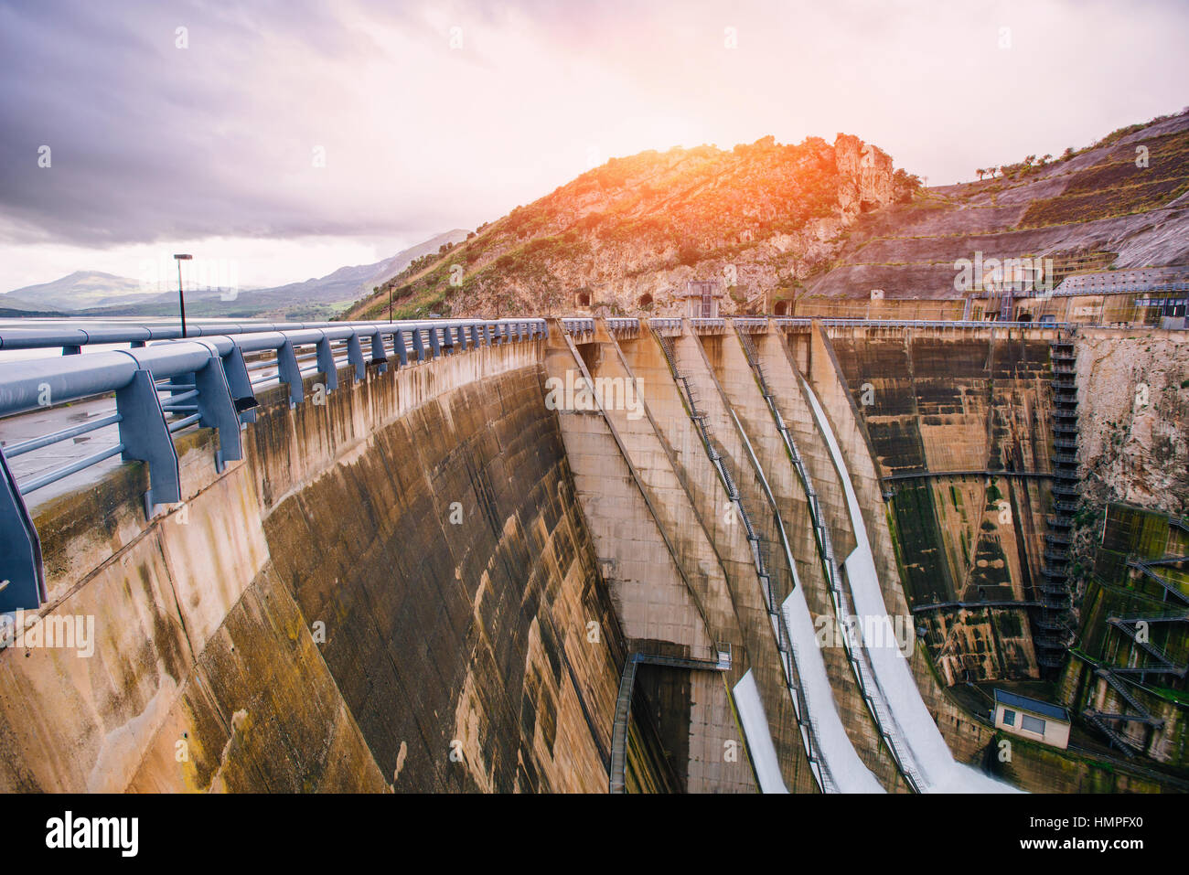 Dam in Europe and Italy Stock Photo - Alamy