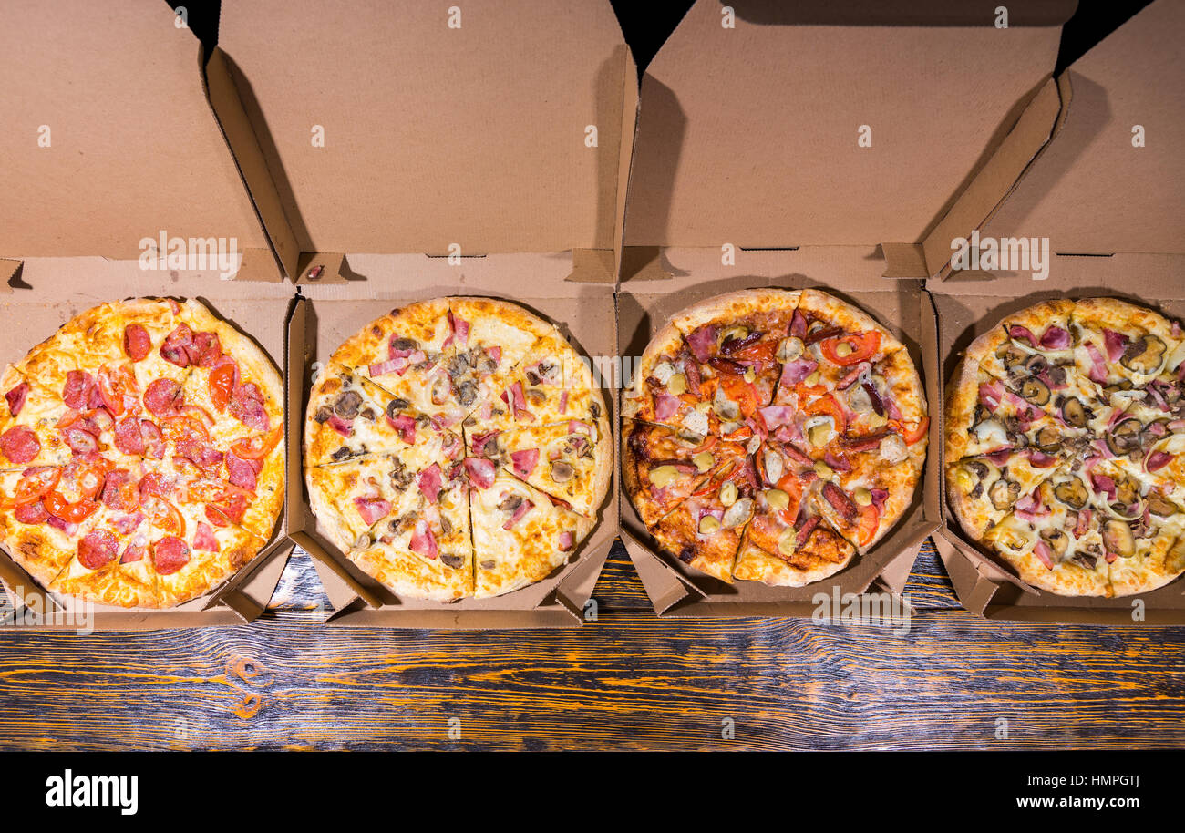 Sliced pepperoni pizza package design hi-res stock photography and ...