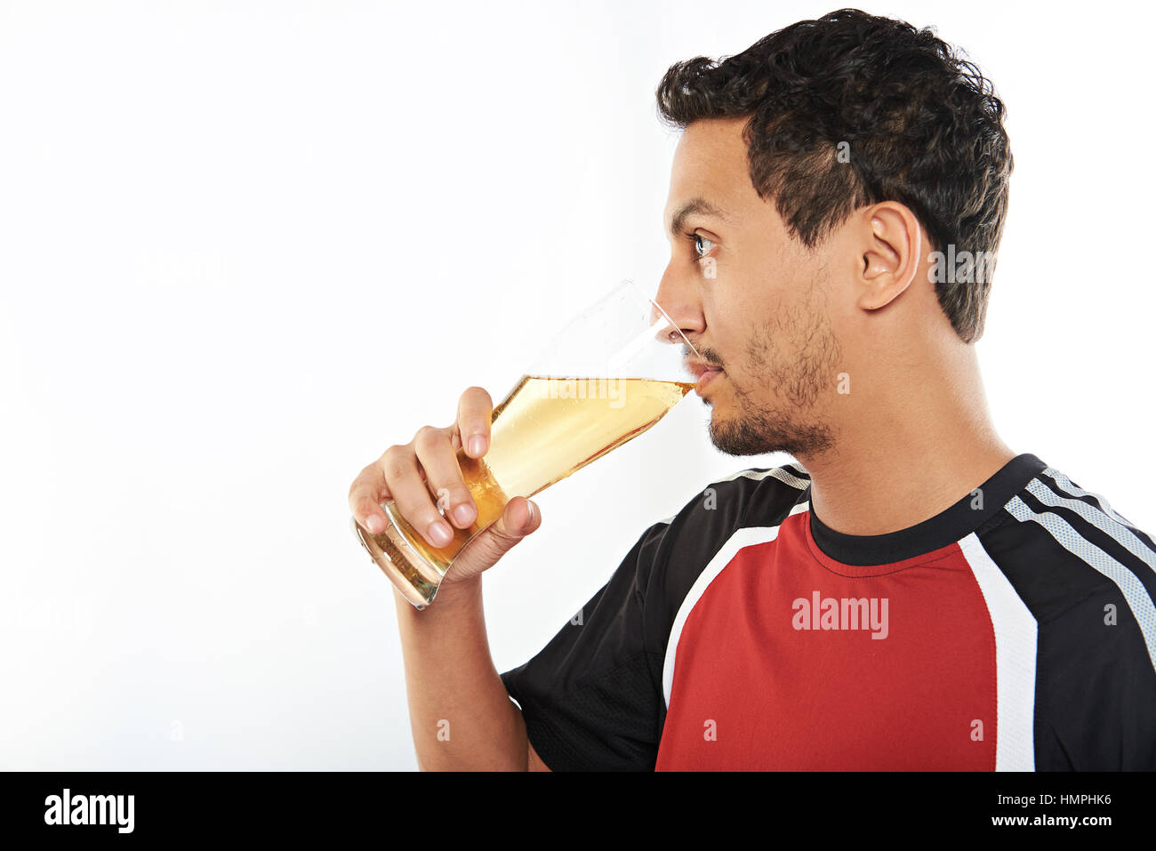 Man drinking beer hi-res stock photography and images - Alamy
