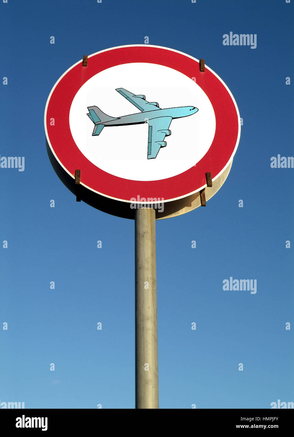Symbolic sign for air traffic Stock Photo - Alamy