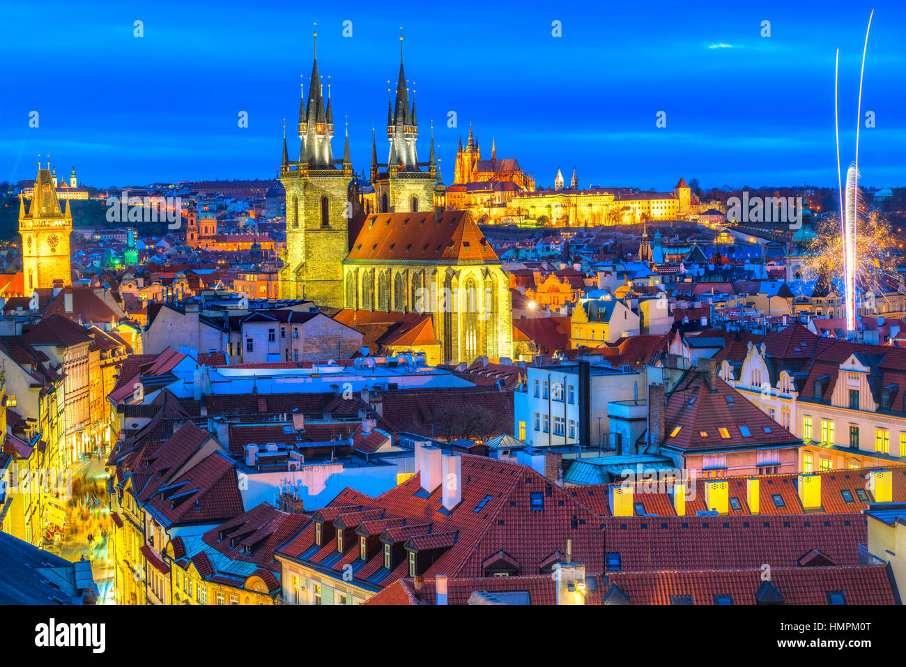 Prague tower architecture hi-res stock photography and images - Alamy