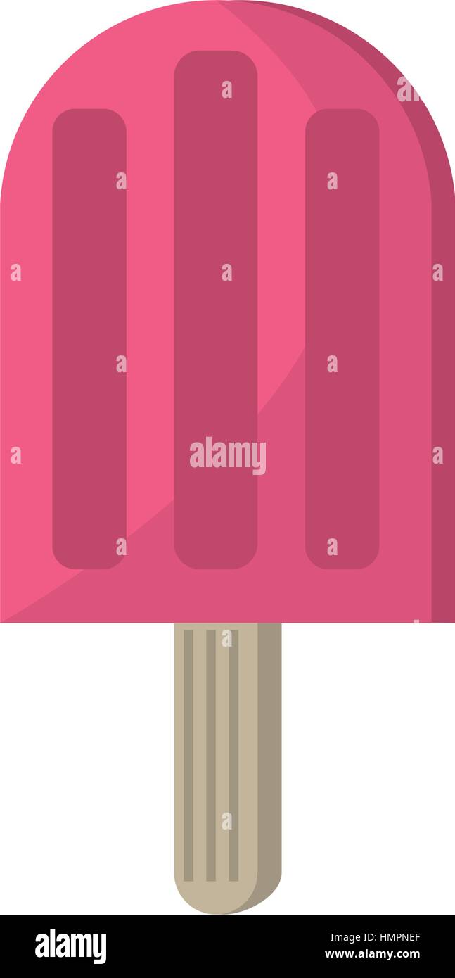 pink popsicle icon image Stock Vector Image & Art - Alamy