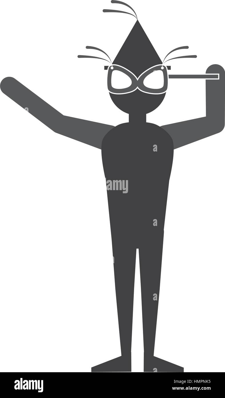 man celebrating icon image Stock Vector Image & Art - Alamy