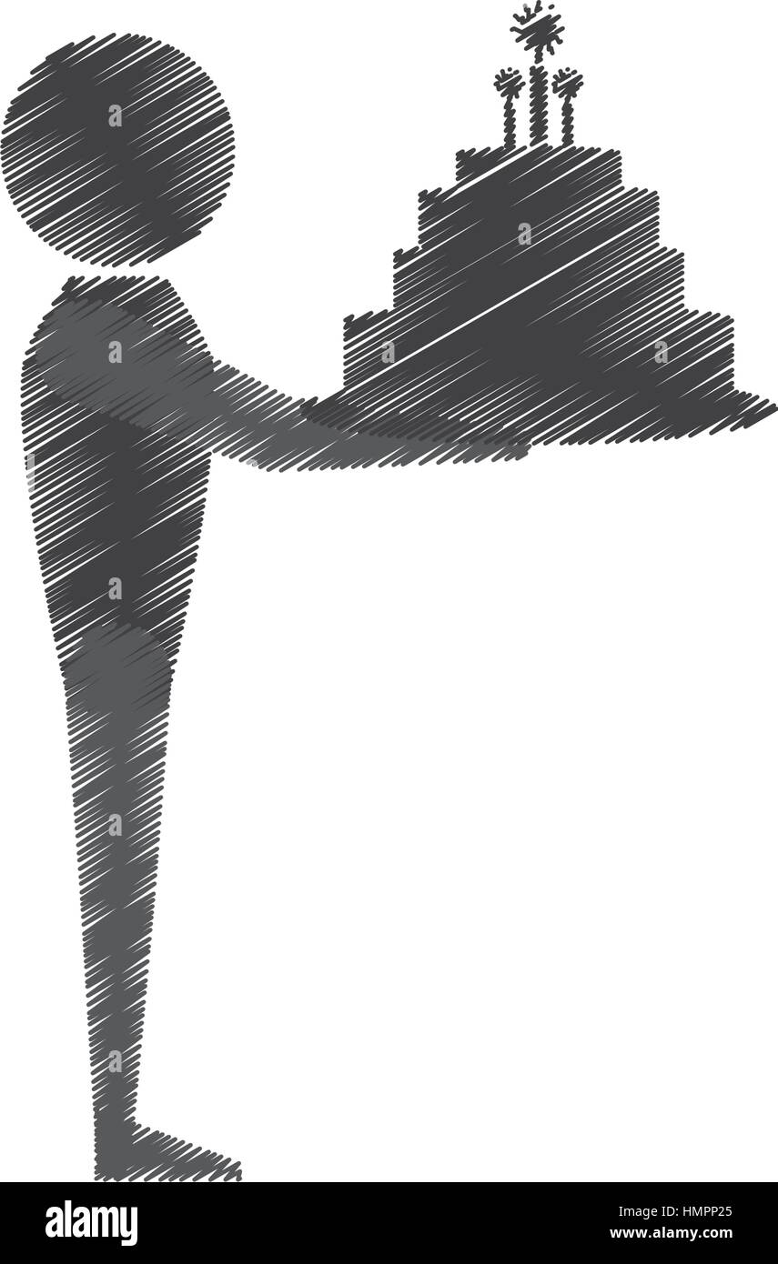 party man cake icon image Stock Vector Image & Art - Alamy