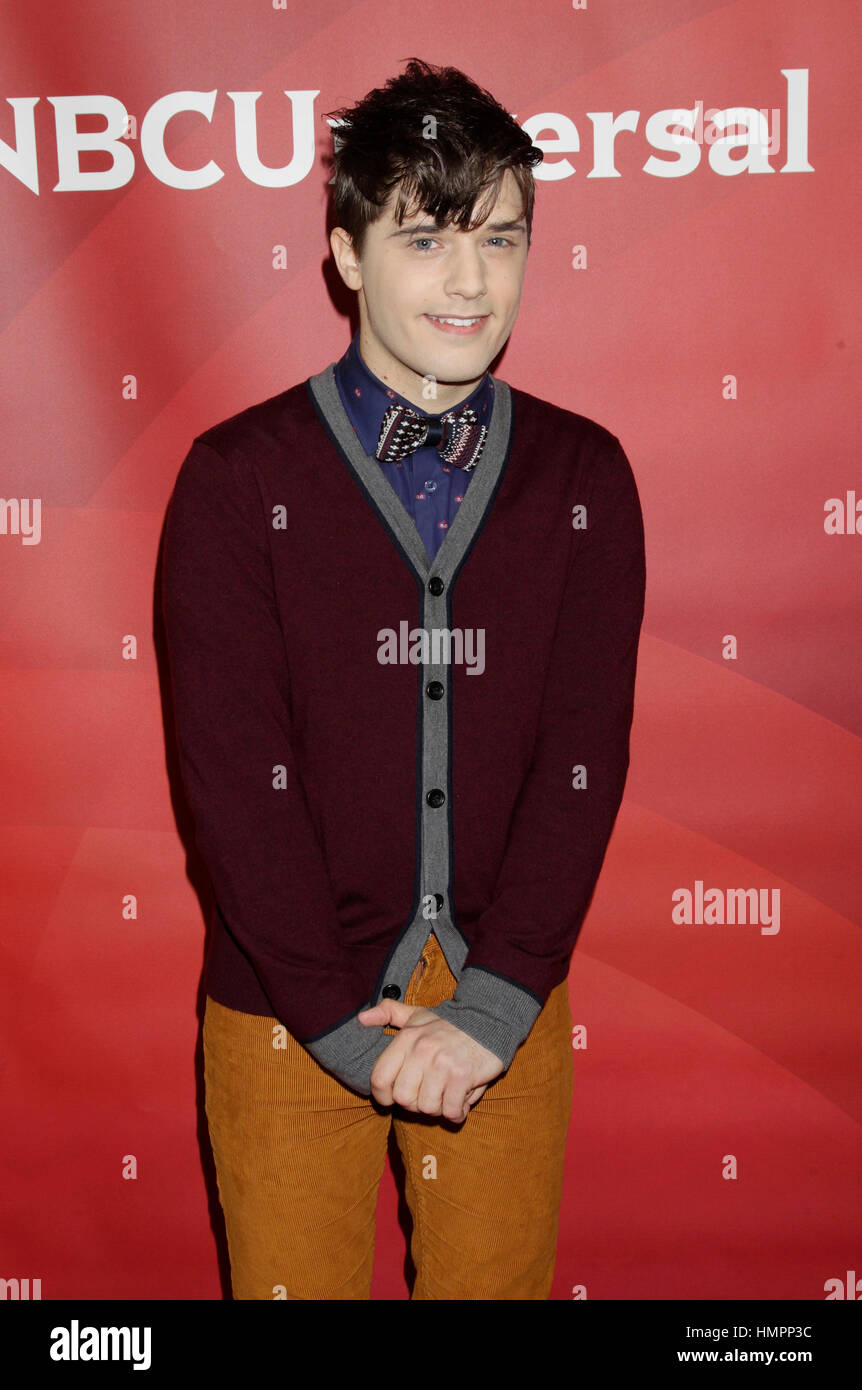Andy Mientus arrives at the NBCUniversal TCA Press Tour on January 6 ...