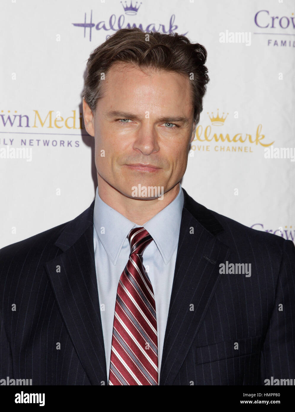 Dylan Neal arrives for the Hallmark Channel and Hallmark Movie Channel ...