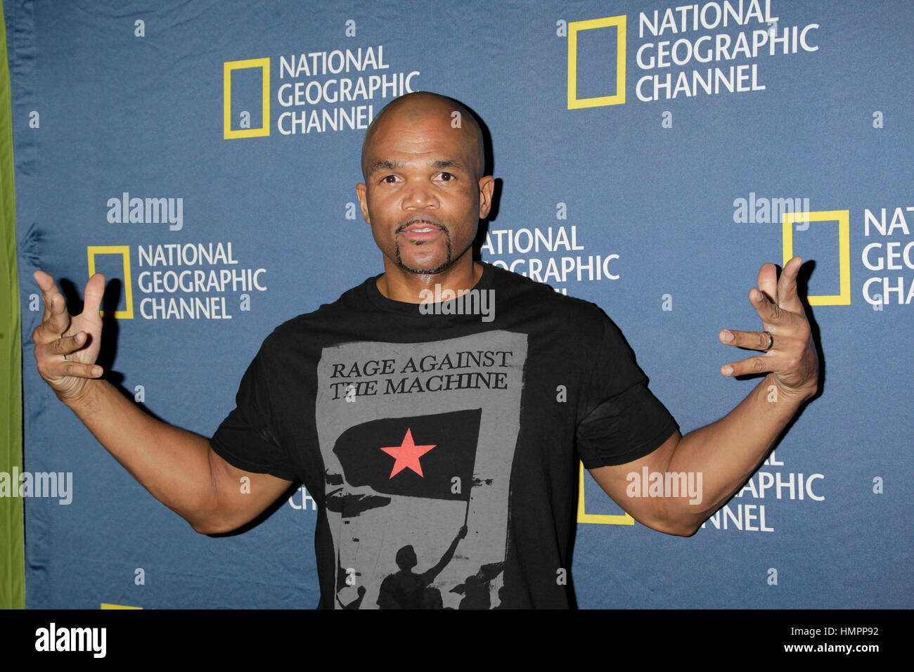 Darryl DMC McDaniels arrives for the National Geographic Channel TCA ...