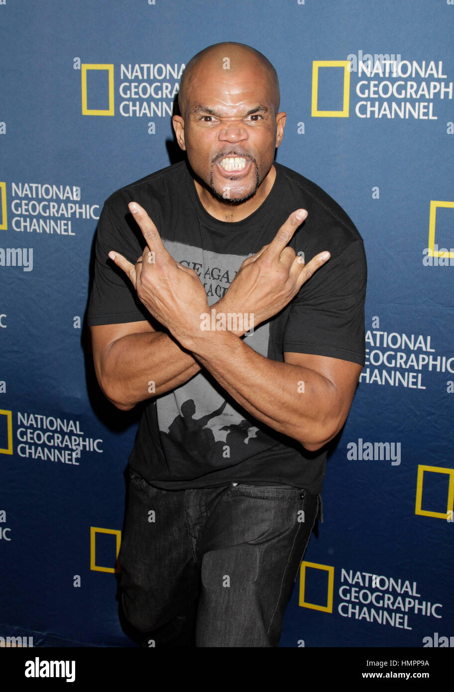Darryl DMC McDaniels arrives for the National Geographic Channel TCA ...