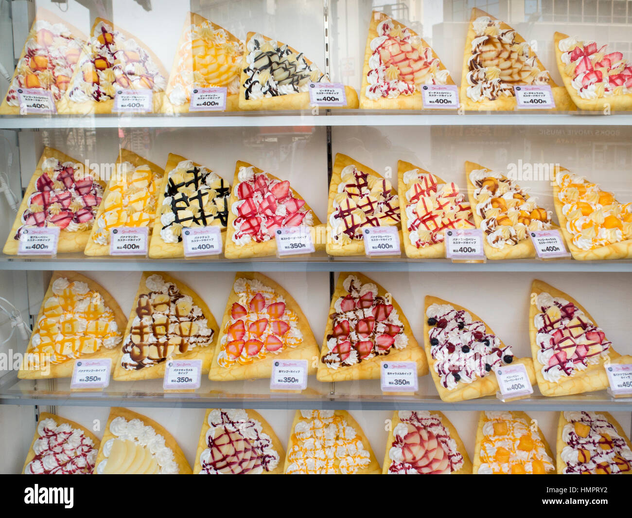 In Japan plastic food known as shokuhin sampuru - taken from the ...