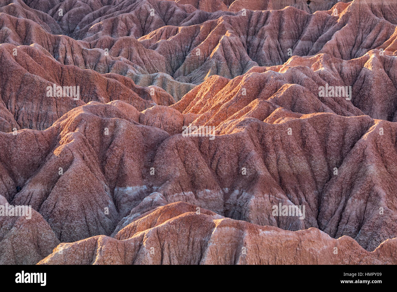 eroded clay in the Tatacoa desert a popular tourist destination Stock ...
