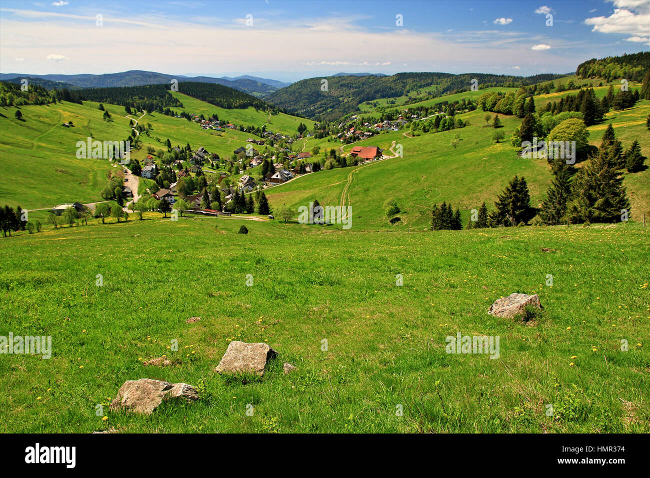 beautiful landscape in the Black Forest in Germany Stock Photo - Alamy