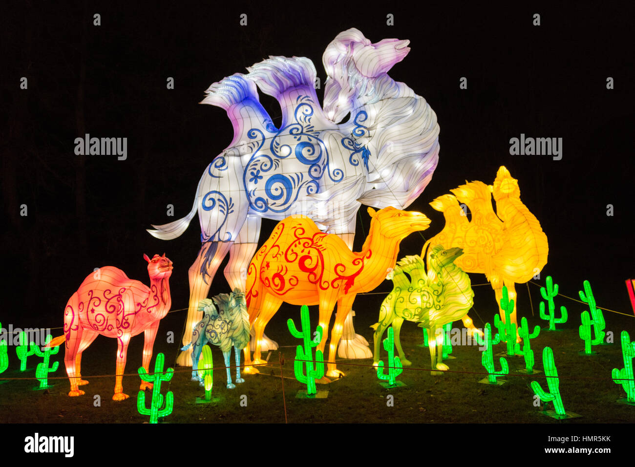 The Magic Lantern Festival, Chiswick House, London, UK Stock Photo - Alamy