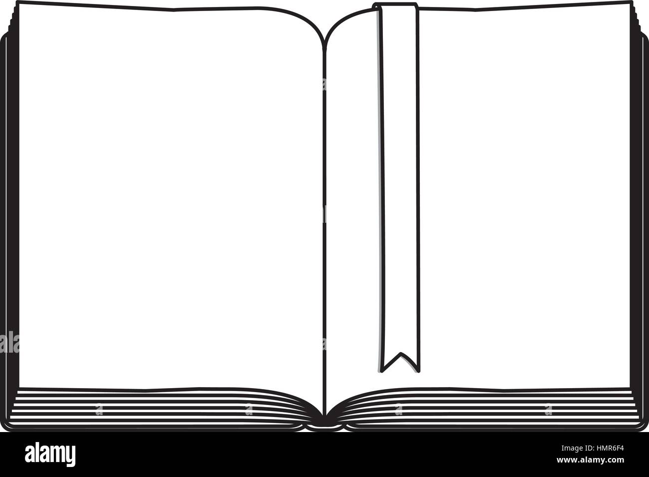 Blank book isolated Stock Vector Image & Art - Alamy