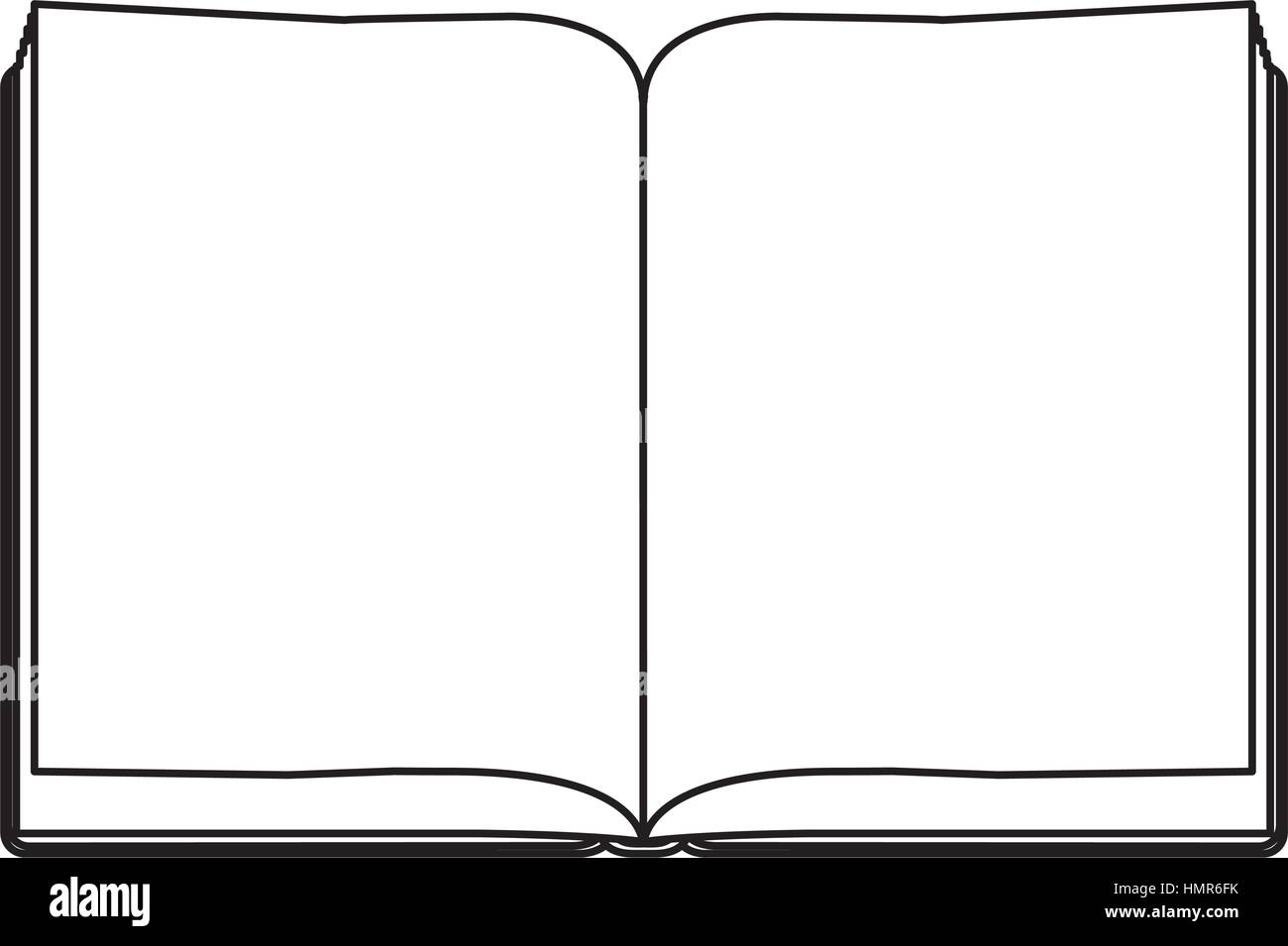 Blank book isolated Stock Vector Image & Art - Alamy