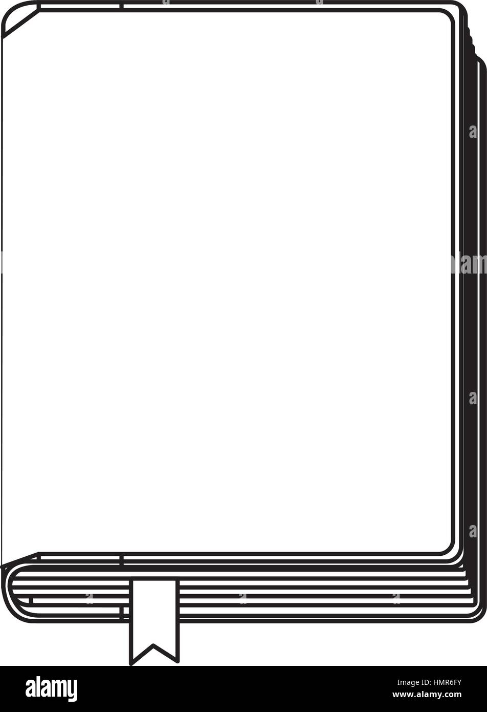 Blank book isolated Stock Vector Image & Art - Alamy