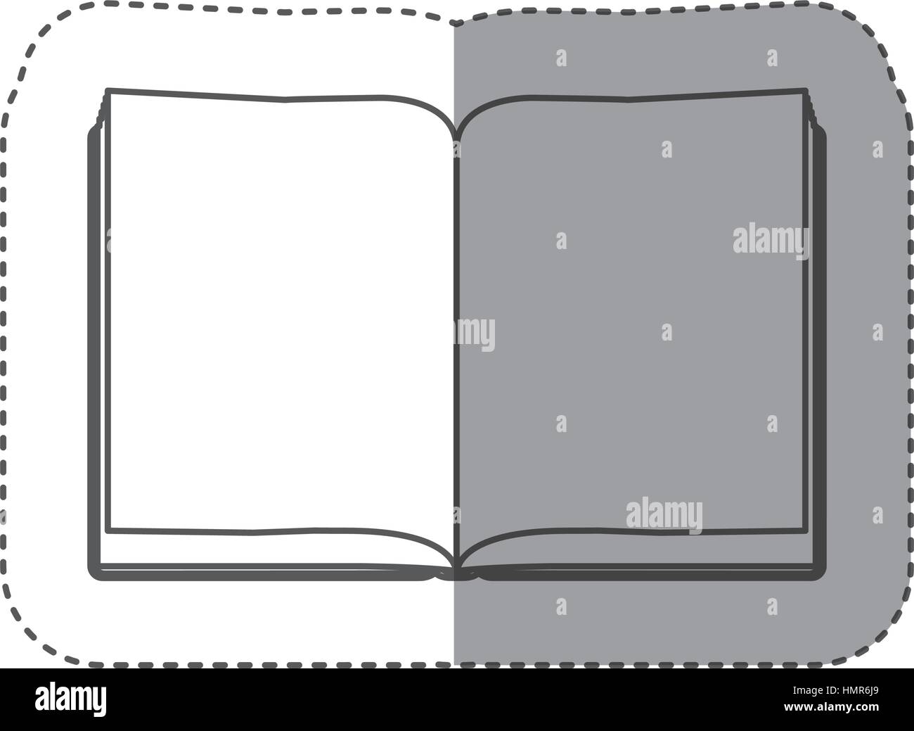 Blank book isolated Stock Vector Image & Art - Alamy