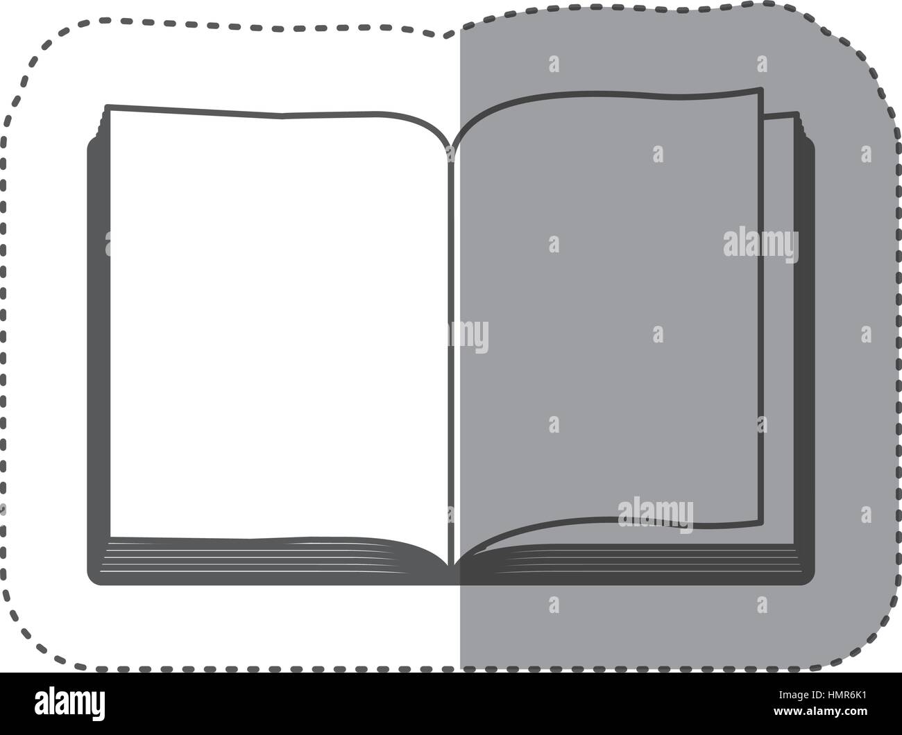 Blank book isolated Stock Vector Image & Art - Alamy