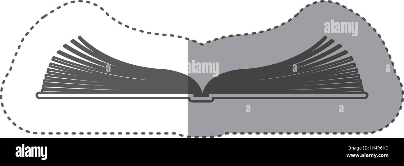 Blank book lines isolated Stock Vector Images - Alamy