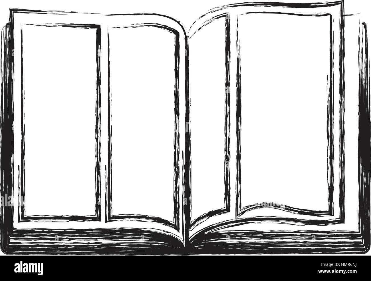 Blank book isolated Stock Vector Image & Art - Alamy