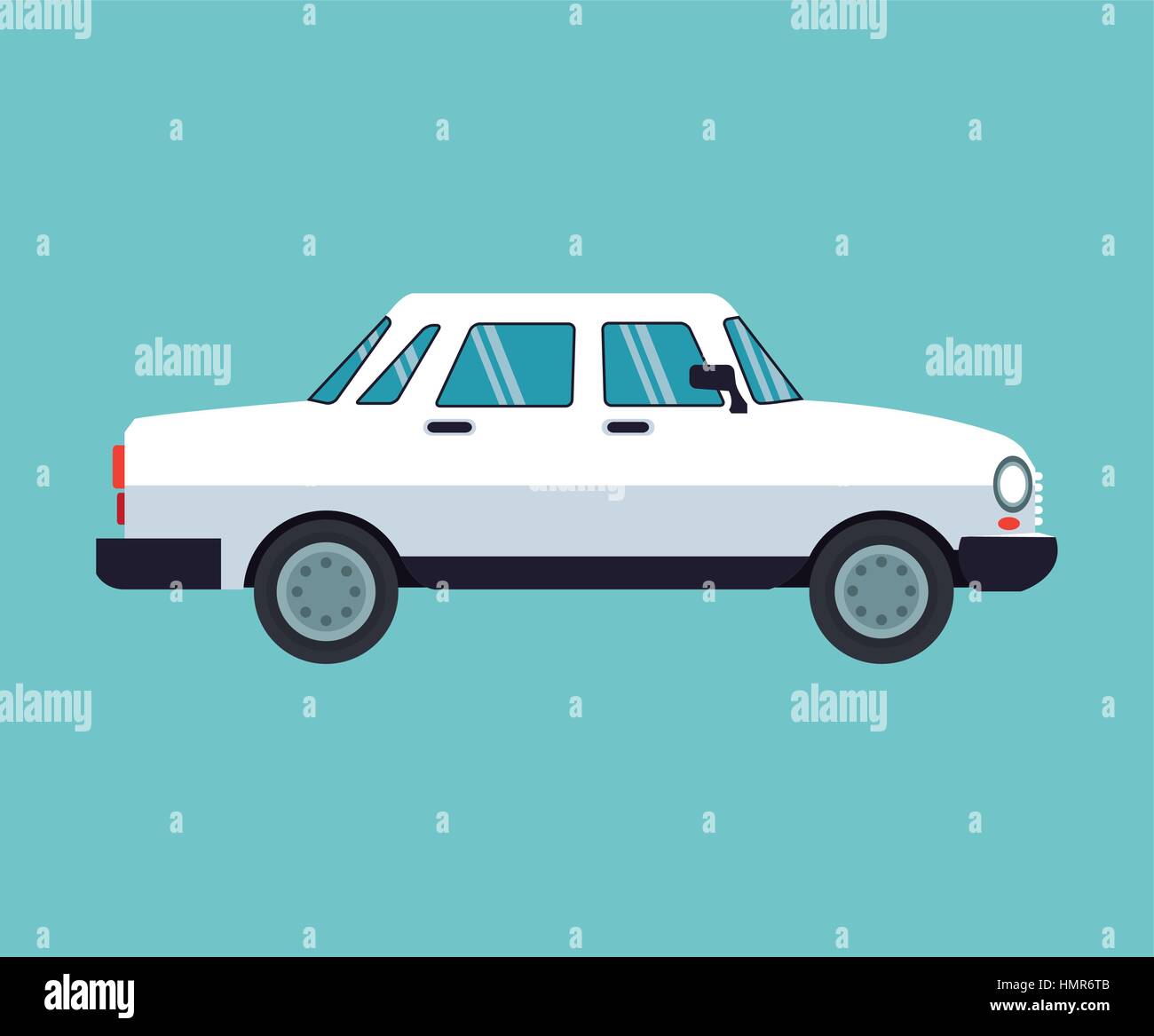 Car studio white background Stock Vector Images - Alamy