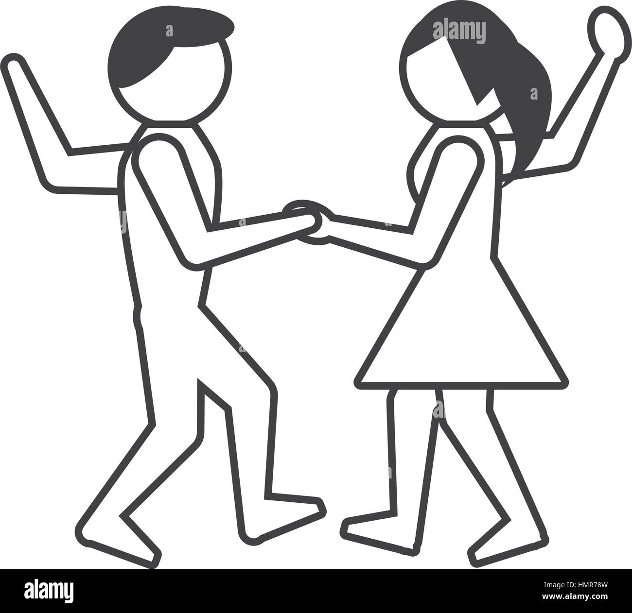 People Dancing Icon High Resolution Stock Photography and Images - Alamy