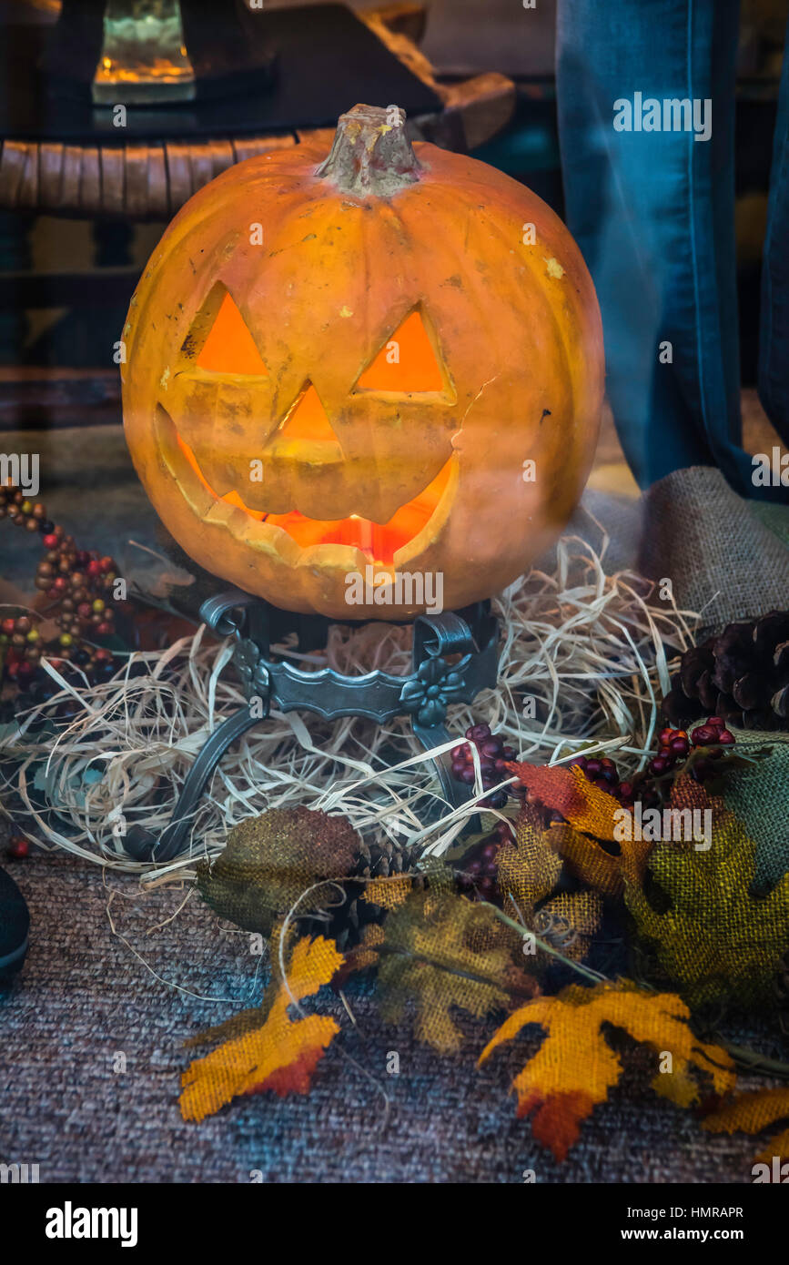 Halloween and fall season activities Stock Photo - Alamy