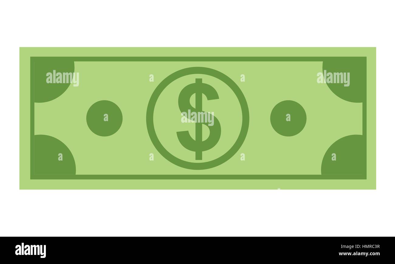 Money color icon with flat solid and minimalism color style design ...