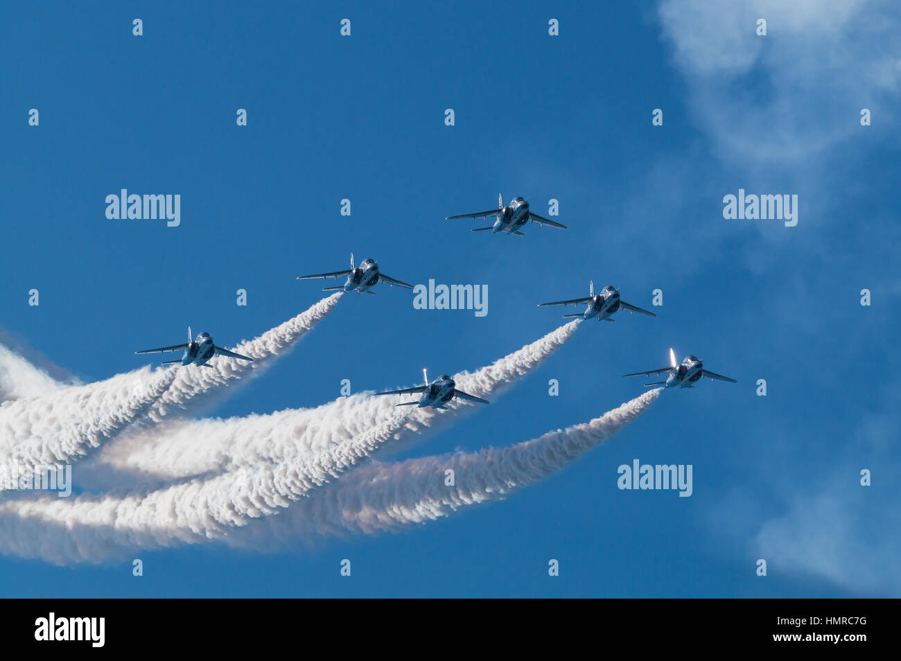 Demonstration Flights of Blue Impulse. Blue Impulse is the aerobatic ...