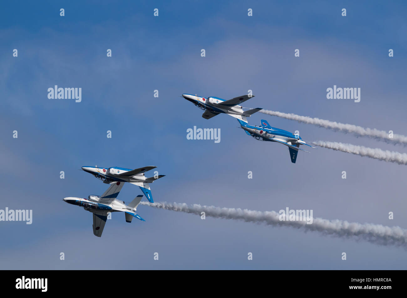 Demonstration Flights of Blue Impulse. Blue Impulse is the aerobatic ...
