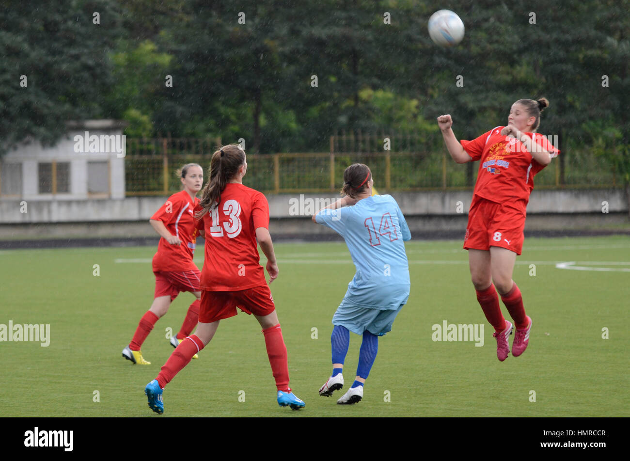 ZFK Borec vs ZFK Mladost Idnina Stock Photo - Alamy