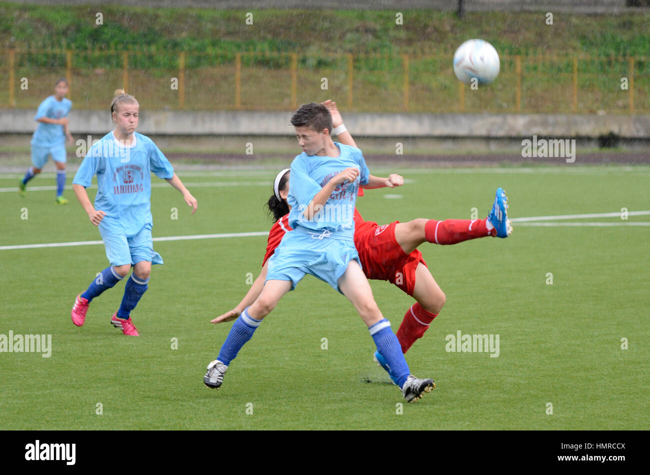ZFK Borec vs ZFK Mladost Idnina Stock Photo - Alamy