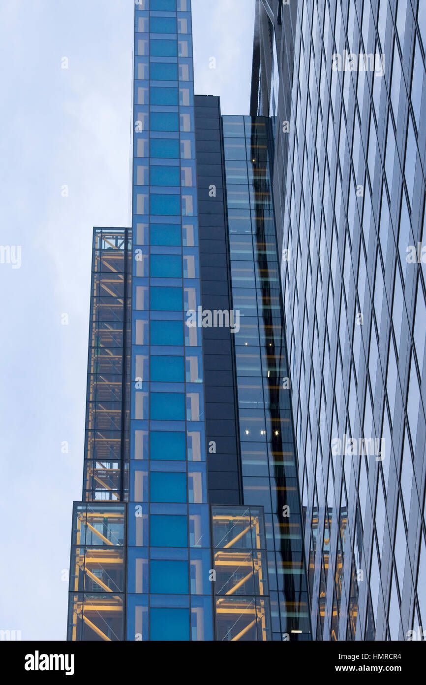 Glass buildings in London Stock Photo - Alamy