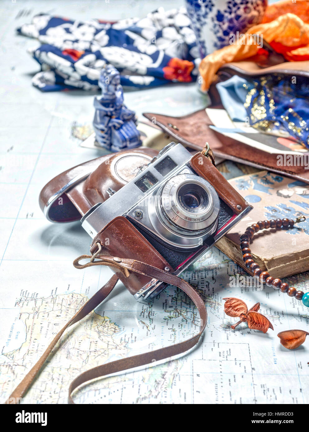 Travel planning with elements Stock Photo - Alamy