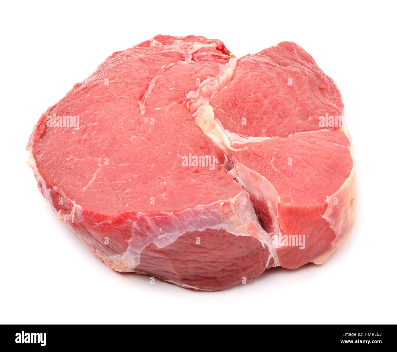 Raw red beaf meat isolated on white Stock Photo - Alamy