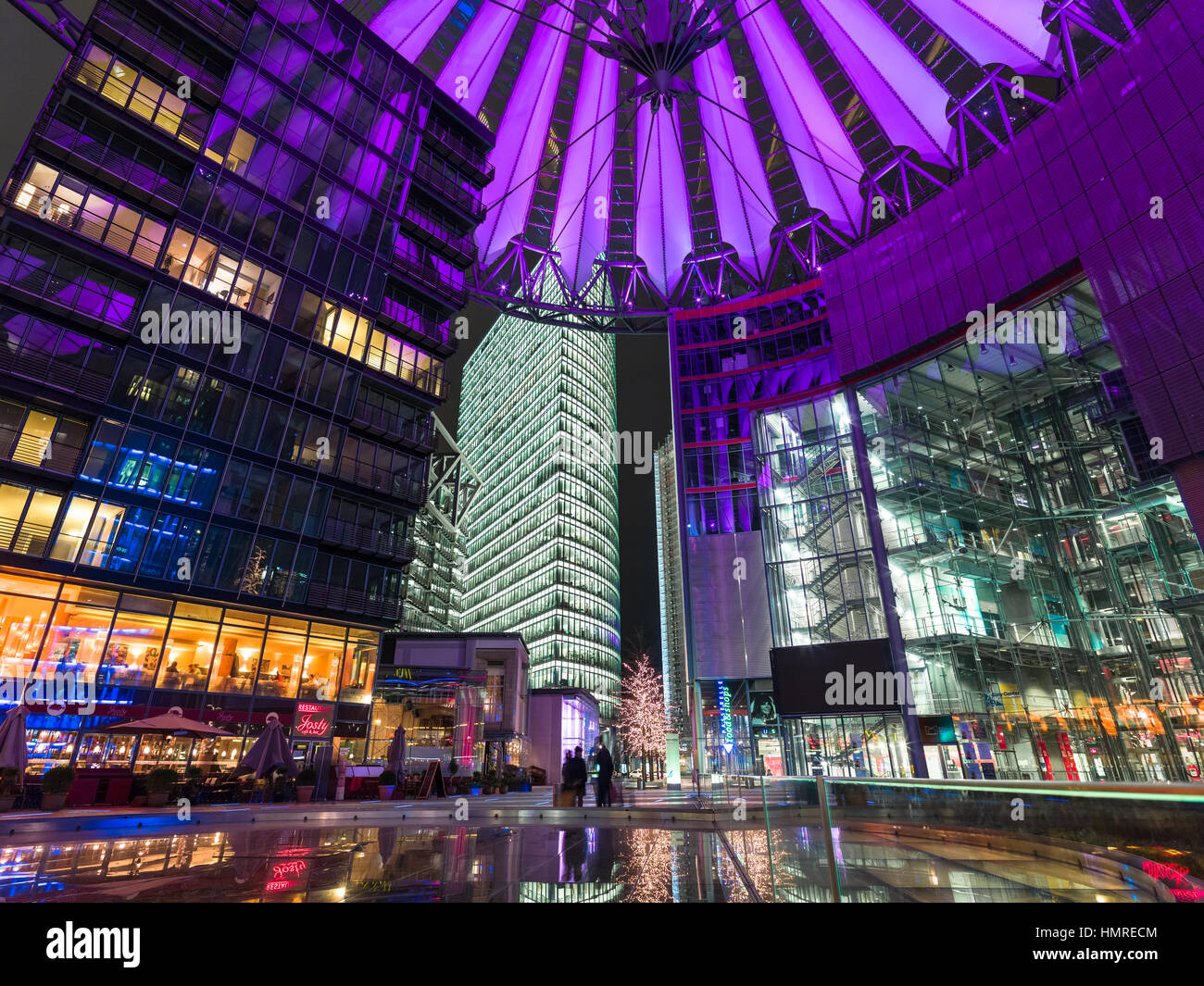 Inside Sony Center Building.in Berlinfine Stock Photo - Alamy