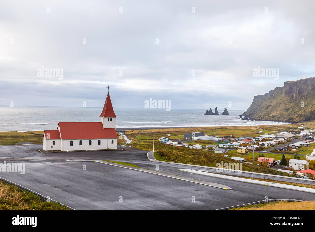 Reykjavik iceland church red hi-res stock photography and images - Alamy