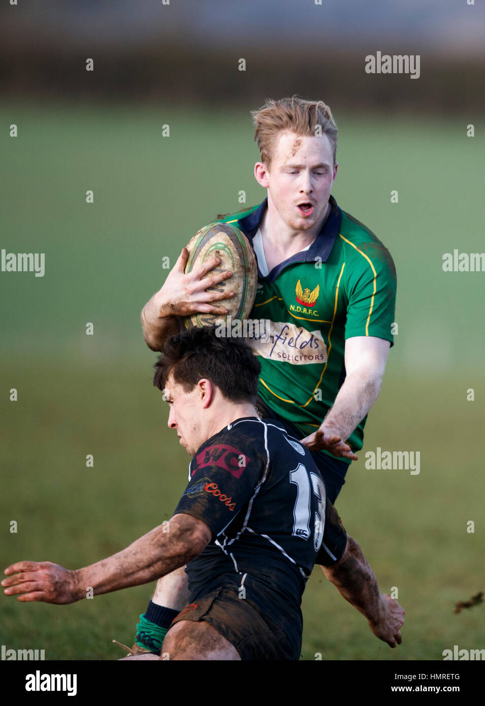 Playing rugby in mud hi-res stock photography and images - Alamy