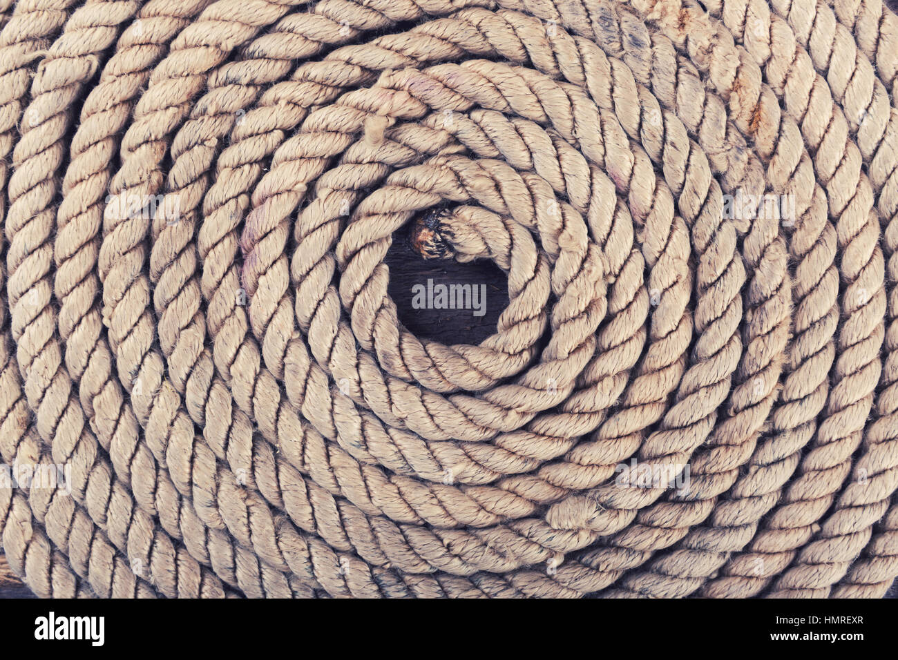 Vintage old rope hi-res stock photography and images - Alamy