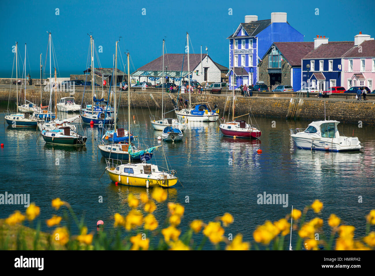 Aberaeron, Ceredigion, West Wales, U.K Stock Photo - Alamy