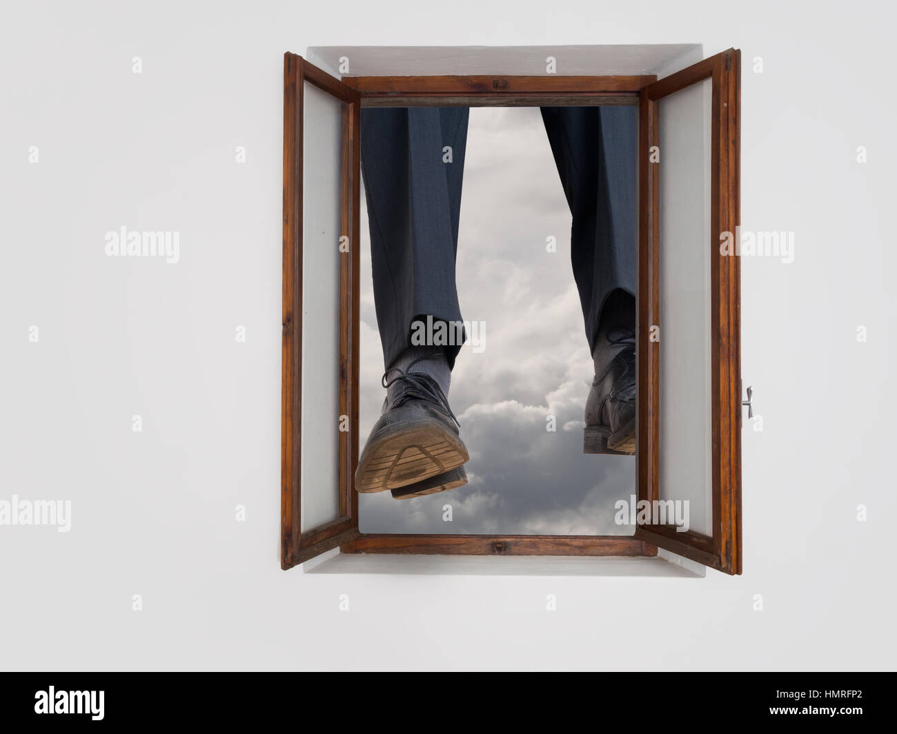Open window in office hi-res stock photography and images - Alamy