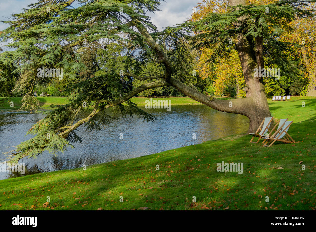 lake river water autumn Stock Photo - Alamy