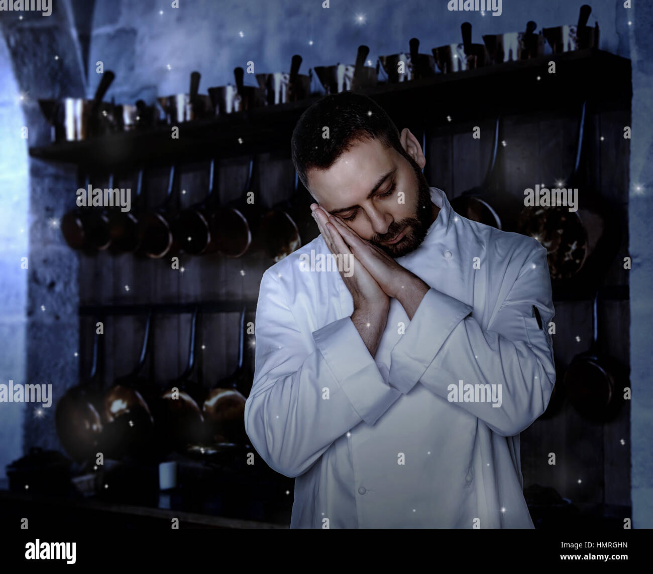 Sleeping man uniform hi-res stock photography and images - Alamy
