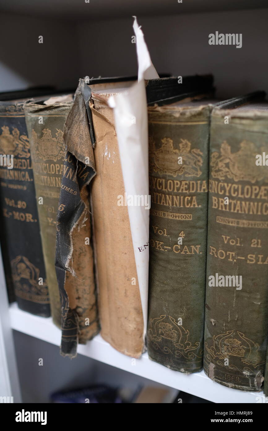 Encyclopaedia britannica hi-res stock photography and images - Alamy