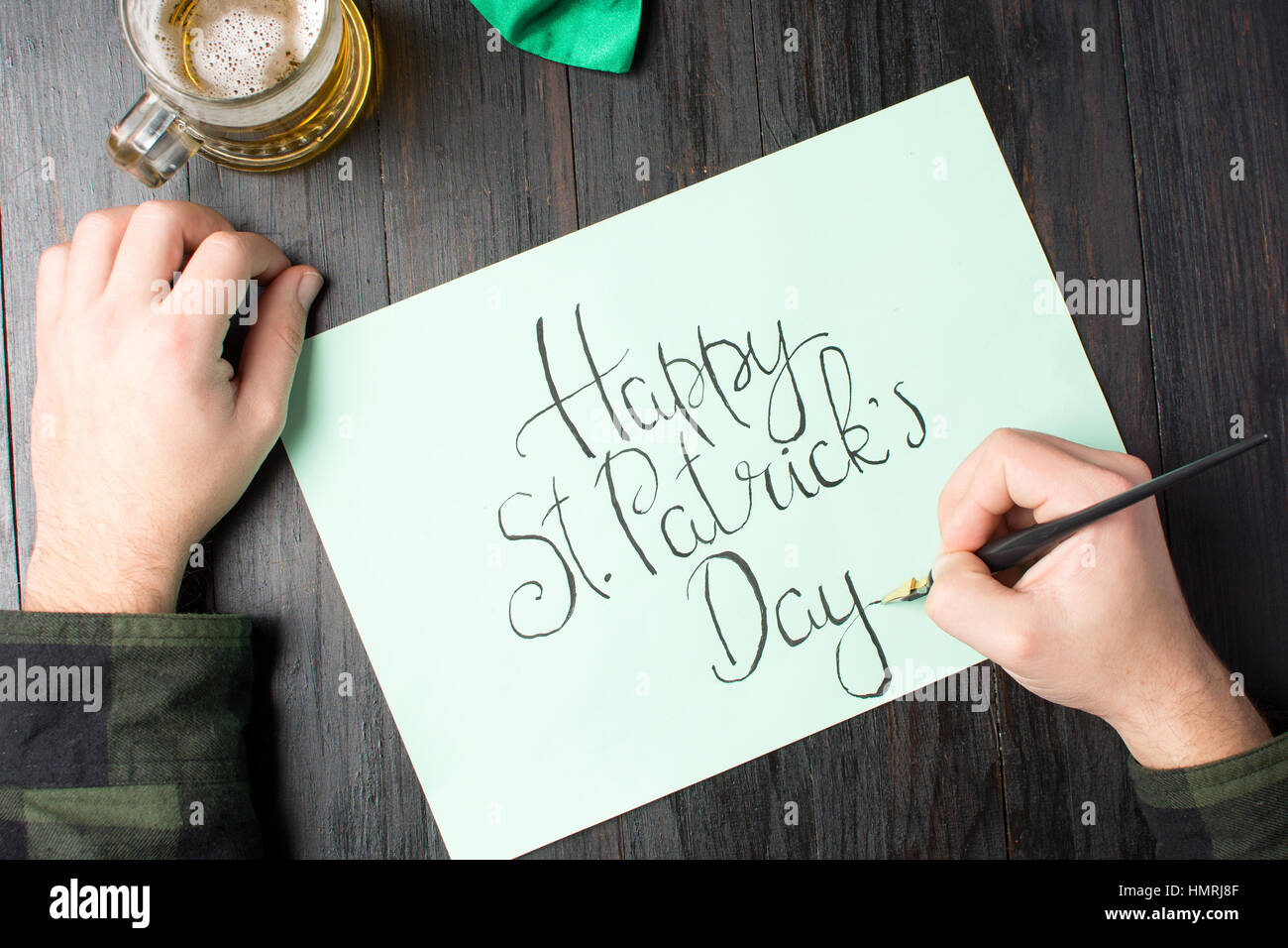 Calligraphy for hands written hi-res stock photography and images - Alamy