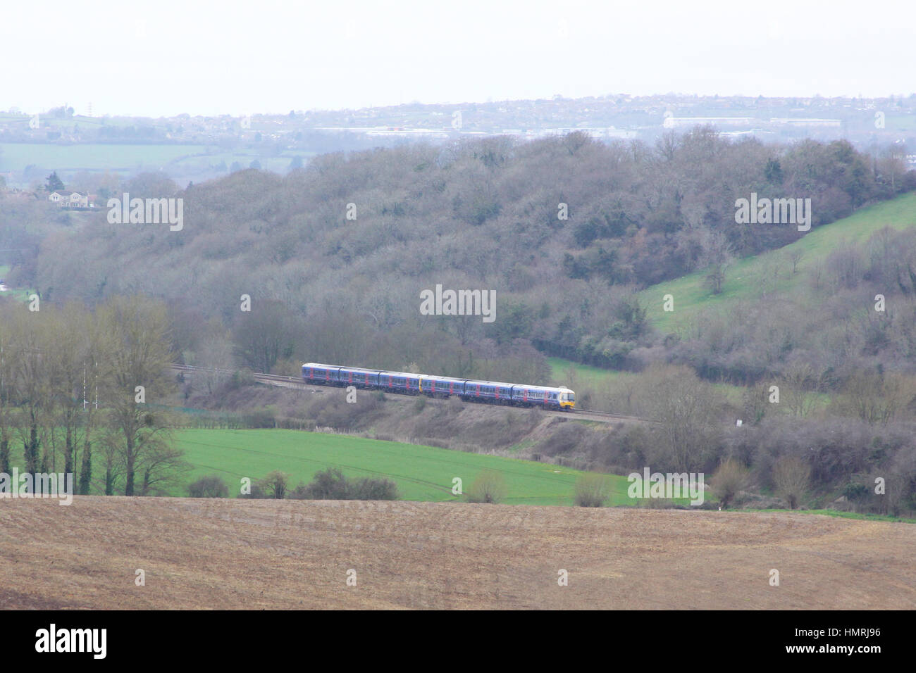 First Great Western Railway Class 166 ABB Networker Express Turbo DMU ...