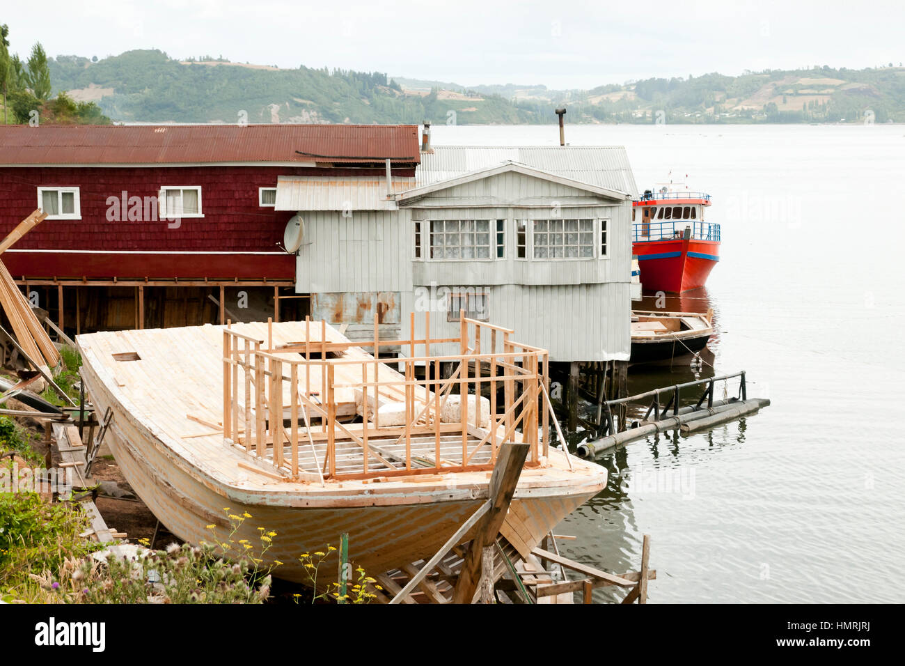 Wooden ship construction hi-res stock photography and images - Alamy